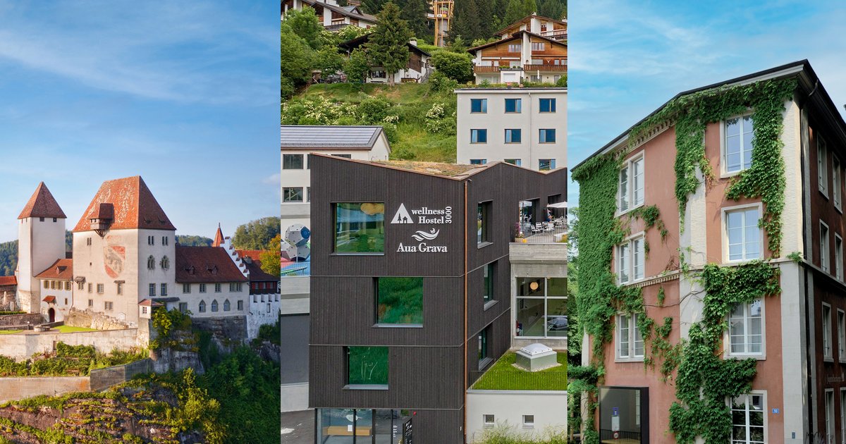 An abundance of youth hostel options | Schweizer Jugendherbergen